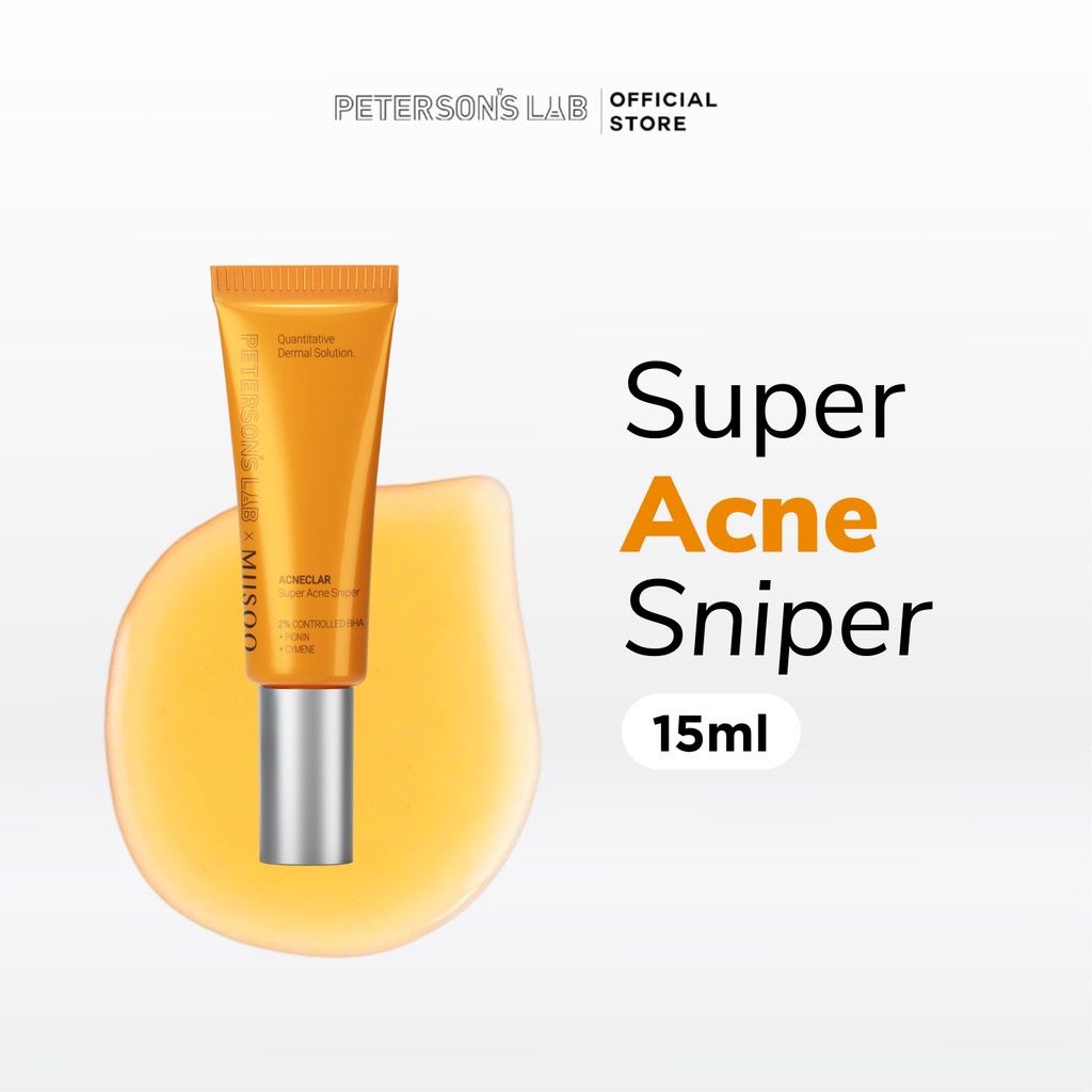 Jual PETERSONS LAB X MIISOO ACNECLAR SUPER ACNE SNIPER 15ML | Shopee ...