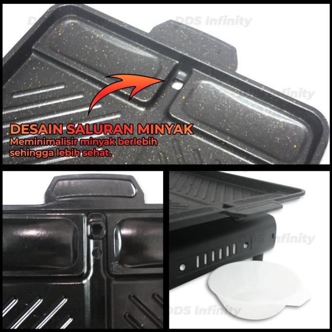 Jual Grill Pan Yakiniku Panggangan Daging Korean BBQ Grill Pan | Shopee ...
