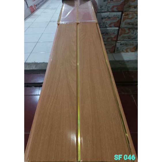 Jual Plafon PVC Starfon Motif Kayu Gading | Shopee Indonesia