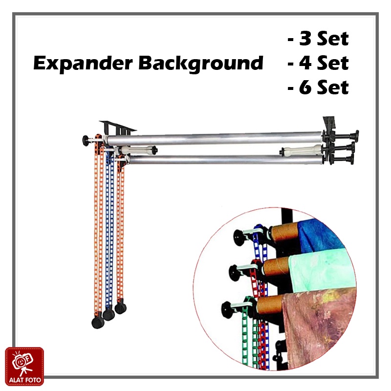 Jual Expander background 3 set, 4 set dan 6 set | Shopee Indonesia