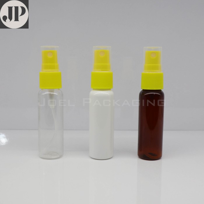 Jual BOTOL 30ML CLEAR SPRAY KUNING 30 ML PET SPRAYER PUTIH - Botol ...