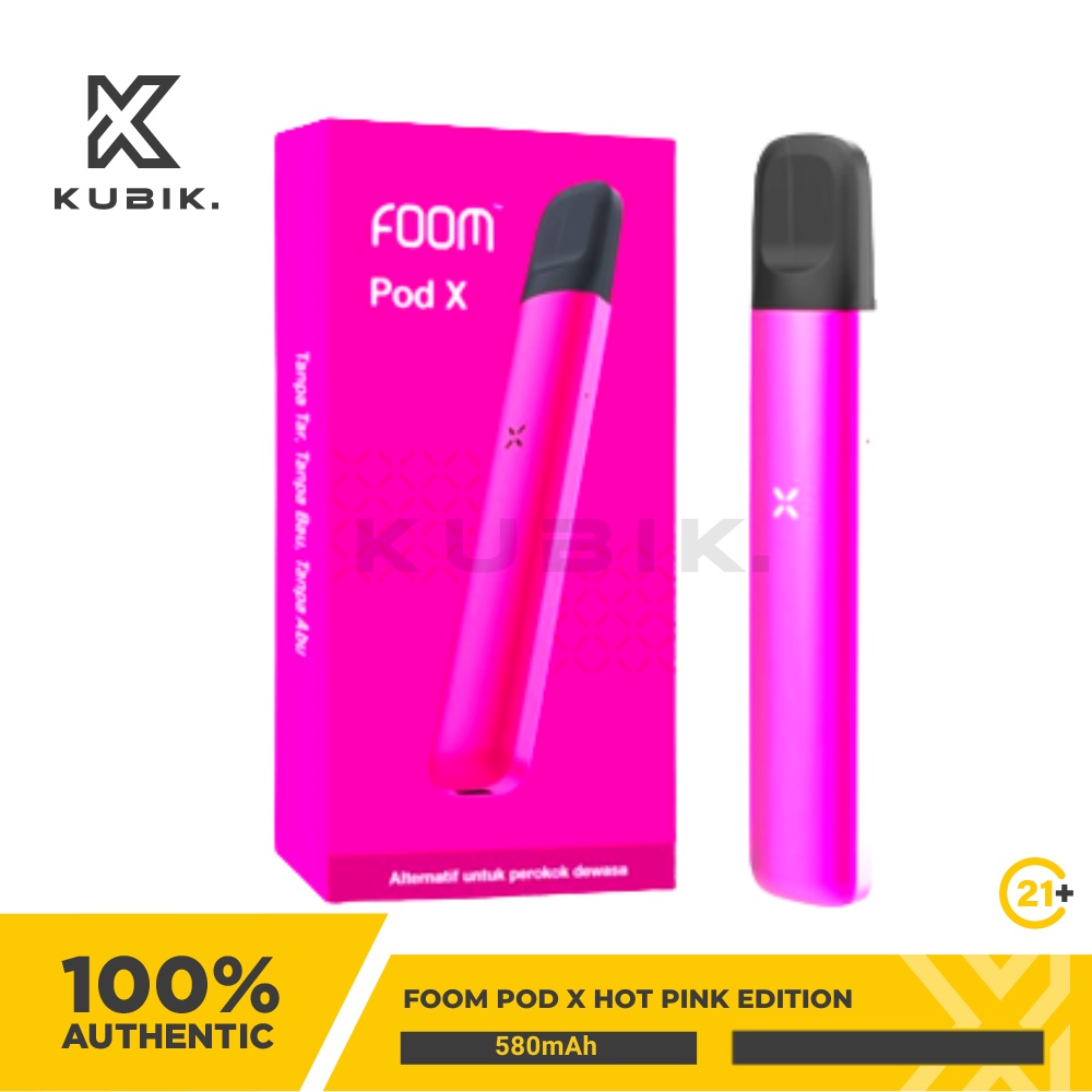 Jual Foom X Hot Pink Edition 580mAh Pod Kit by Foom Lab | Shopee Indonesia