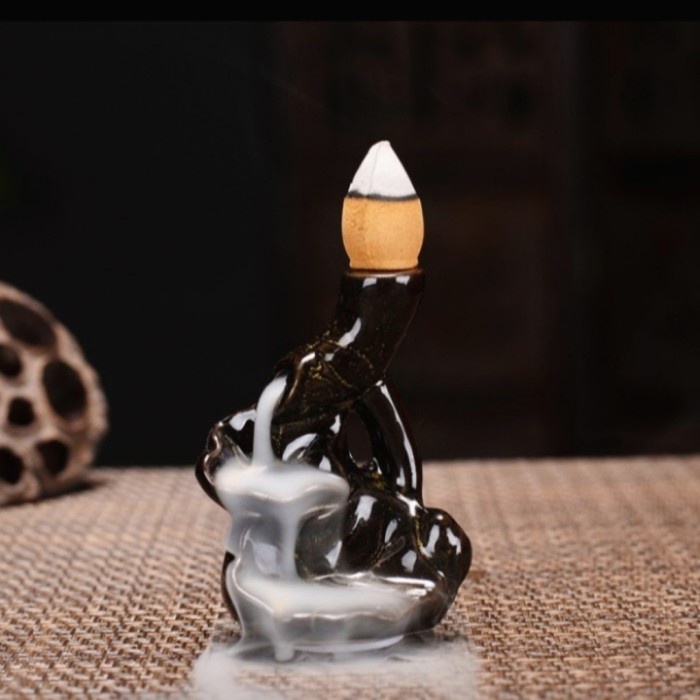 Jual HIOLO TEMPAT BAKAR DUPA KERAMIK ASAP TURUN AIR TERJUN AROMA TERAPI ...