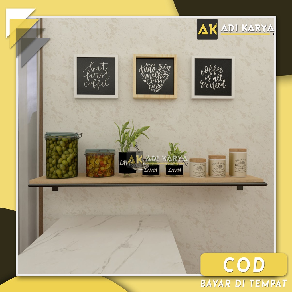 Jual Rak Bumbu Dapur Minimalis Serbaguna Rak Kitchen Set Gantung Tempel ...