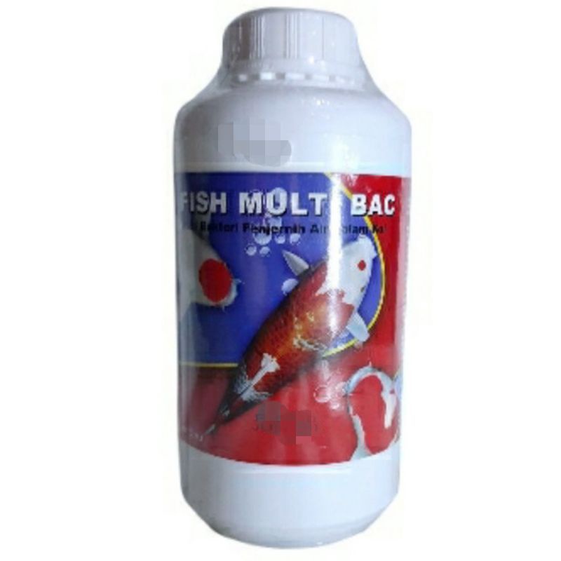 Jual FISH MULTI BAC IKAN KOI 1 LITER / BAKTERI PENJERNIH AIR KOLAM KOI ...