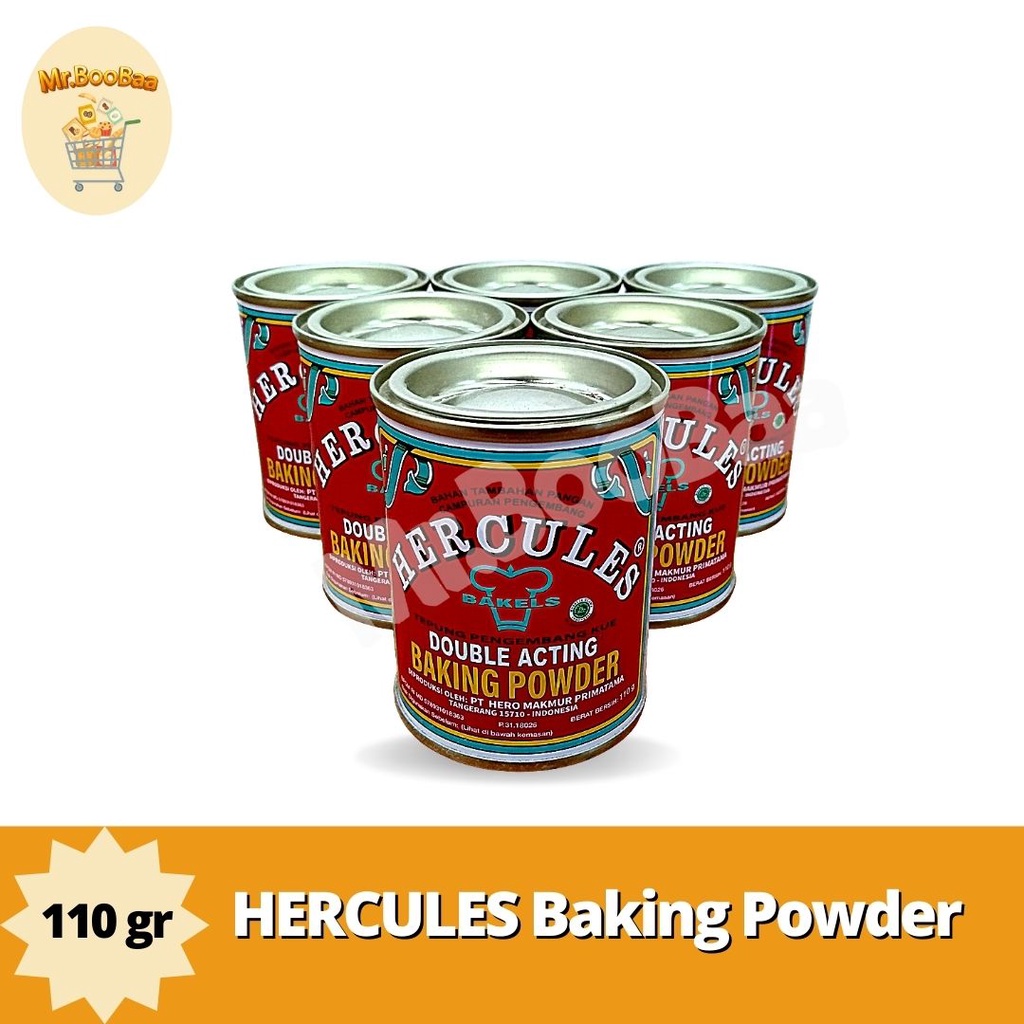 Jual HERCULES Baking Powder Double Acting - Tepung Pengembang Kue ...