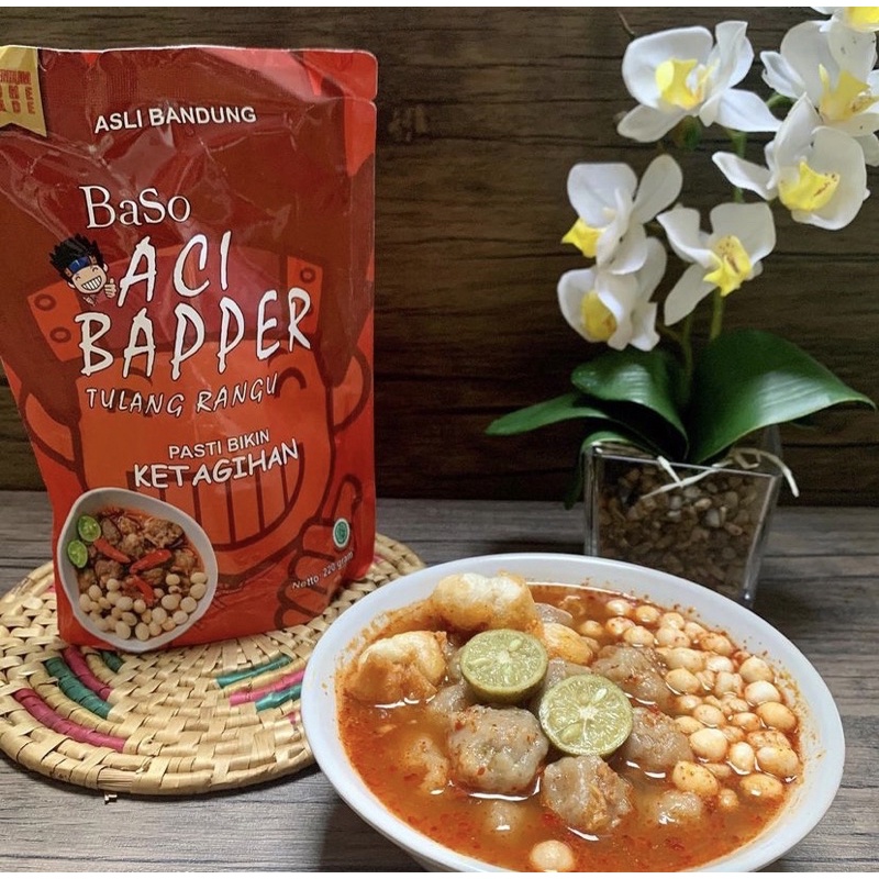 Jual Baso Aci Bapper Tulang Rangu Original 170gr | Shopee Indonesia