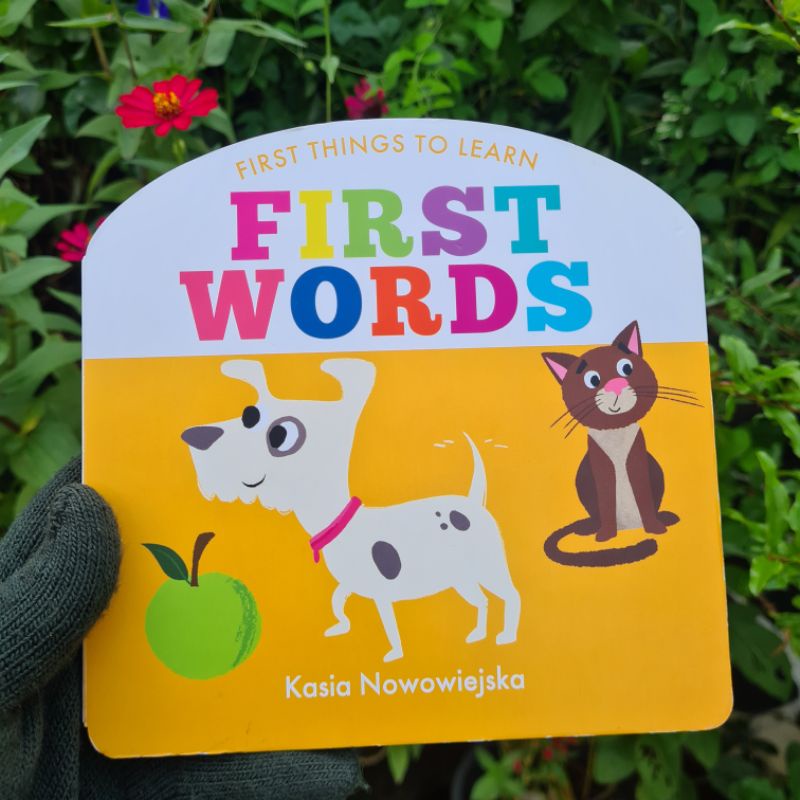 Jual CURVED BOOKS: FIRST WORDS (Buku Anak: Board Book) | Shopee Indonesia