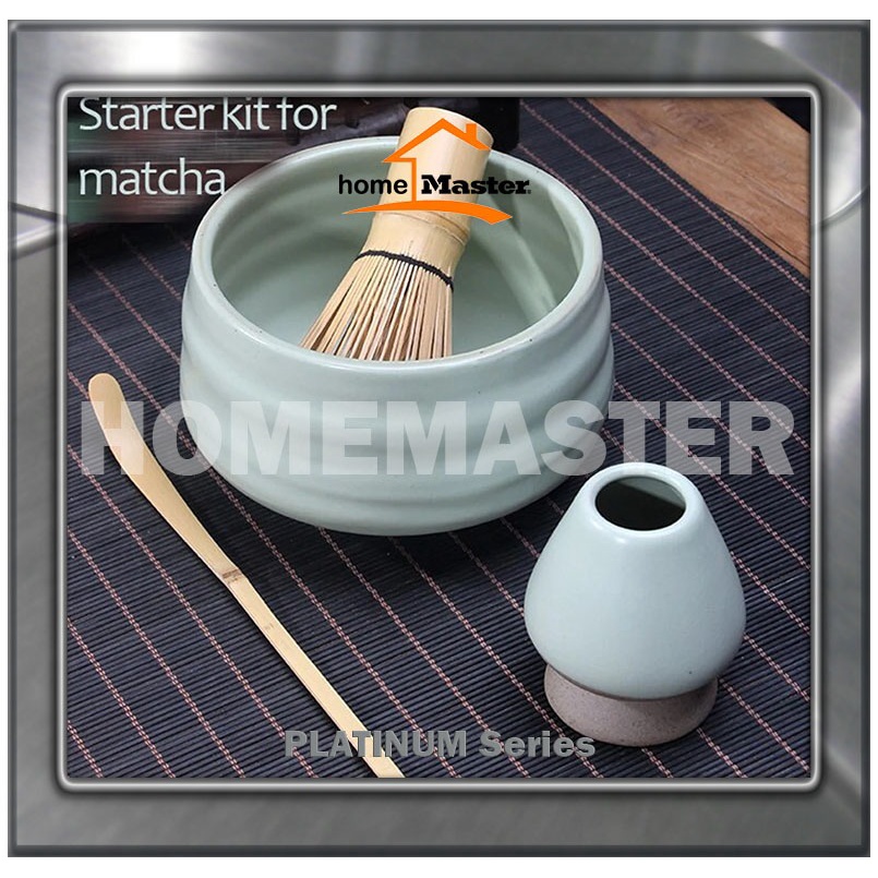 Jual HomeMaster Chasen Matcha Making/Maker/Starter/Starting Essentials Set/Kit 4 Pcs in 1 MM3 ...