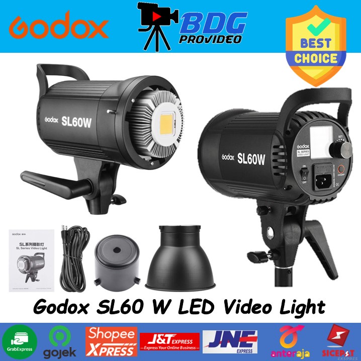 Jual Godox LED SL60W For Video Production and Vlogging / GODOX SL-60 ...