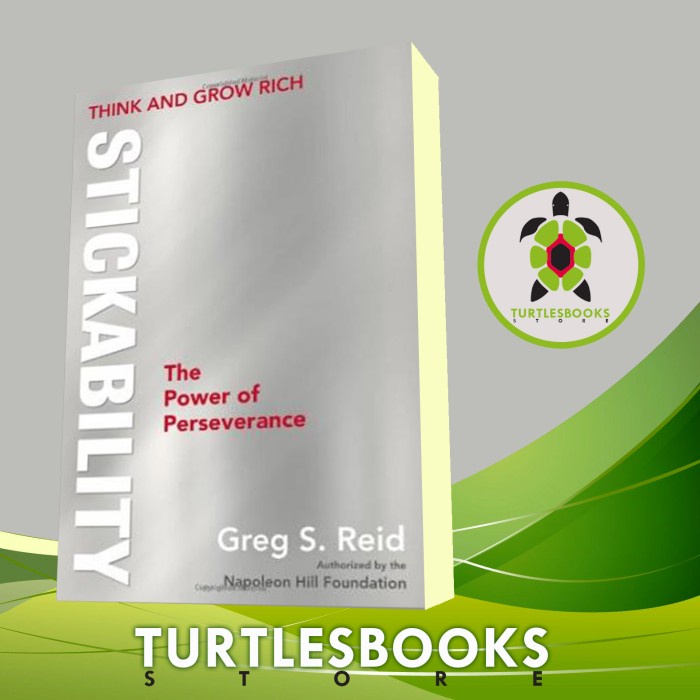 Jual Think and Grow Rich "Stickability": The Power of Perseverance Greg ...
