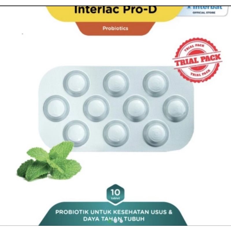 Jual Interlac Pro D Strip isi 10 Tablet | Shopee Indonesia