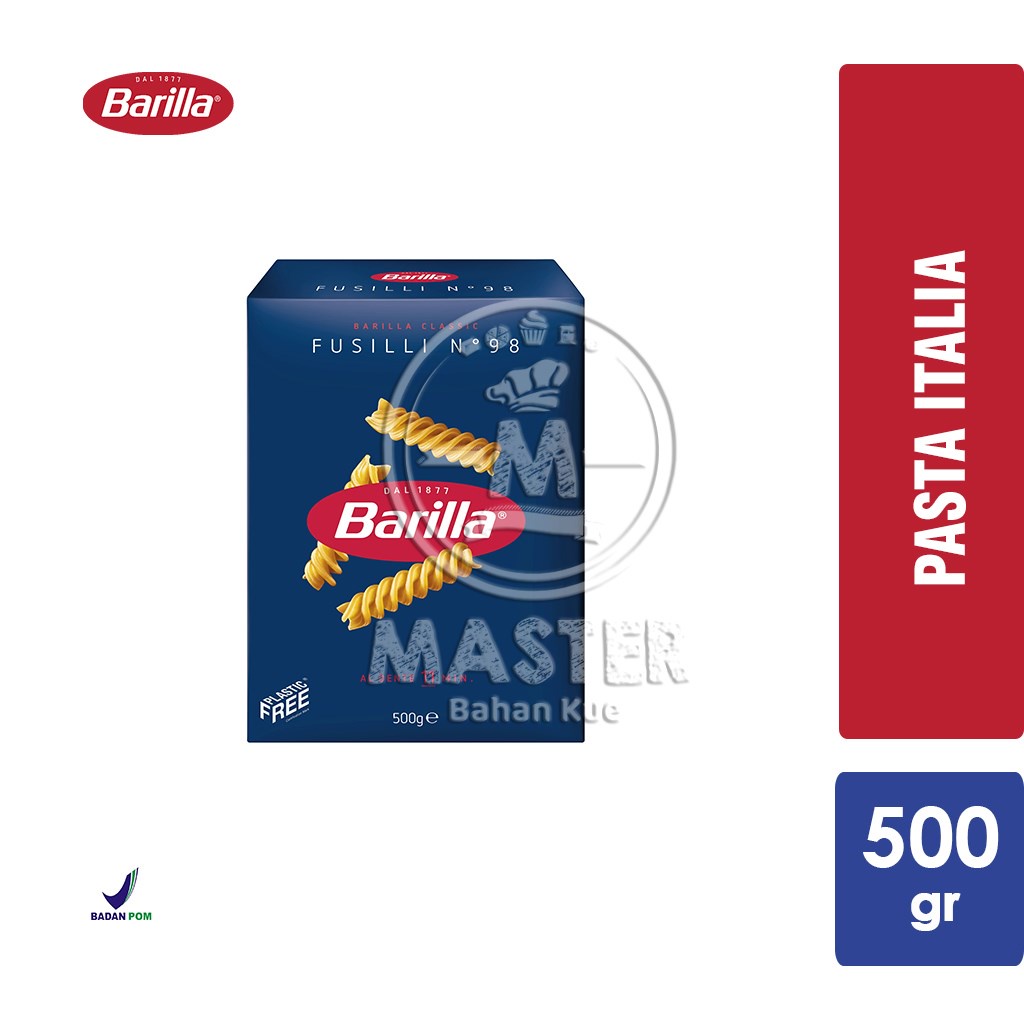 Jual Pasta Fusilli Barilla N 98 Spiral / Pasta Italia [500 gr] | Shopee ...