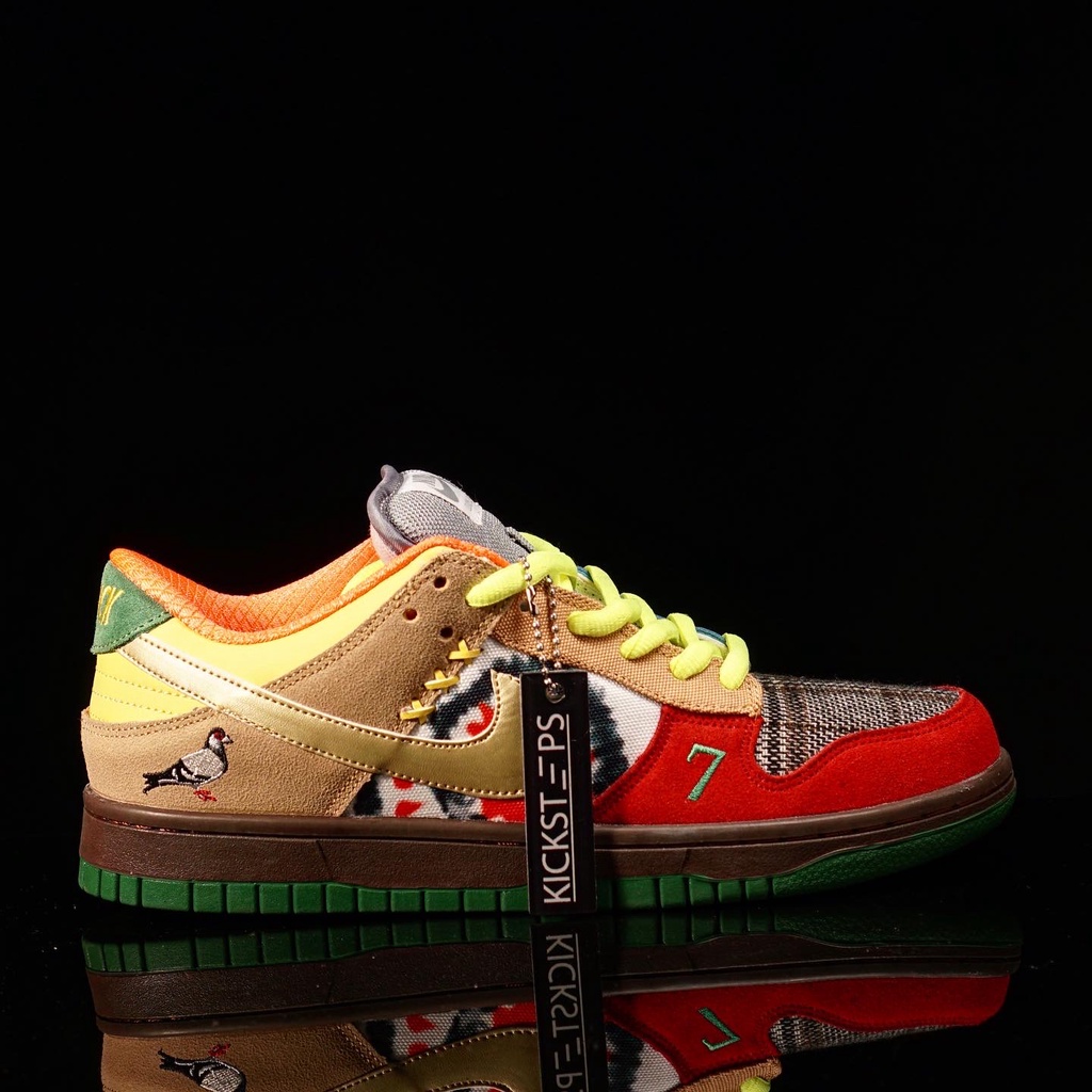 Jual Nike - SB Dunk "What The Dunk" - HIGH QUALITY PREMIUM SNEAKERS ...