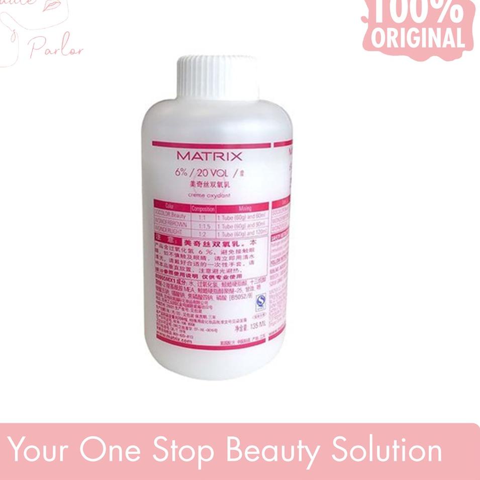 Jual Belanja sekarang--MATRIX Cream Developer 135ml Campuran Bleaching ...