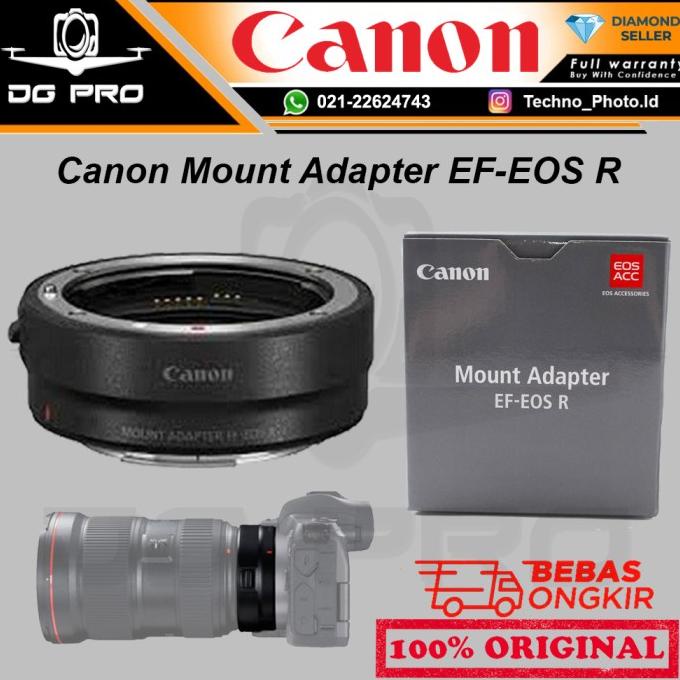 Jual Canon Mount Adapter Ef Eos R / Ef Eos Rp Adaptor Canon Original | Shopee Indonesia