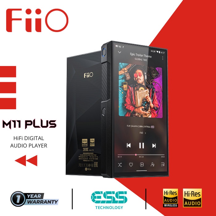 Jual Fiio M11 Plus ESS Hi Res Portable Digital Audio Player | Shopee Indonesia