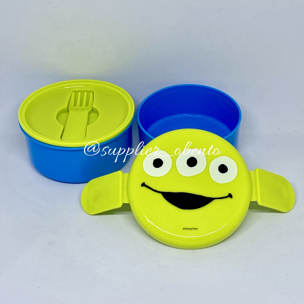 Jual [Skater] Alien Round Lunch Box Toy Story Bento Box For Kids ...