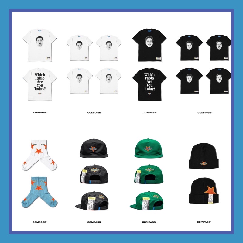 Jual [ORIGINAL] COMPASS X BOY PABLO APPAREL LIMITED EDITION | Shopee ...