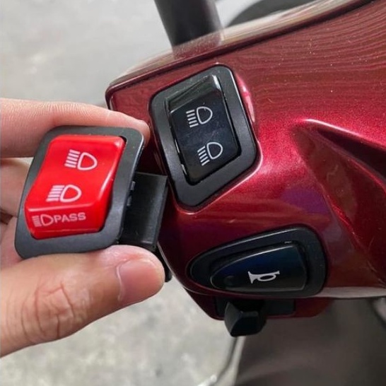 Jual SLV2 - Saklar Lampu Tombol Pass Beam Dim Dimmer 4 PIN VIETNAM 3 ...