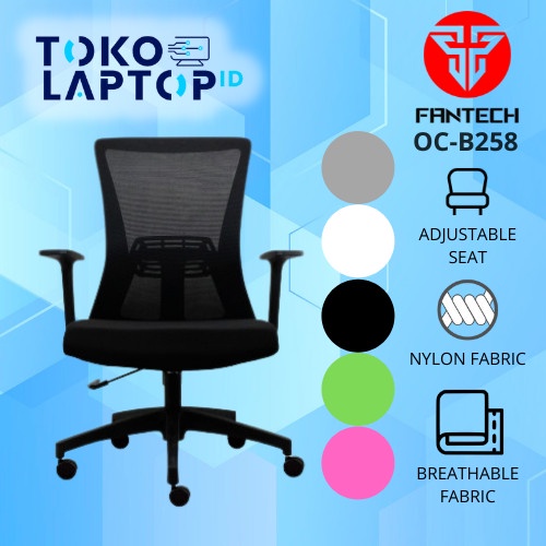 Jual Kursi Fantech Ocb258 / Oc-B258 Office Chair Kursi Kantor | Shopee ...