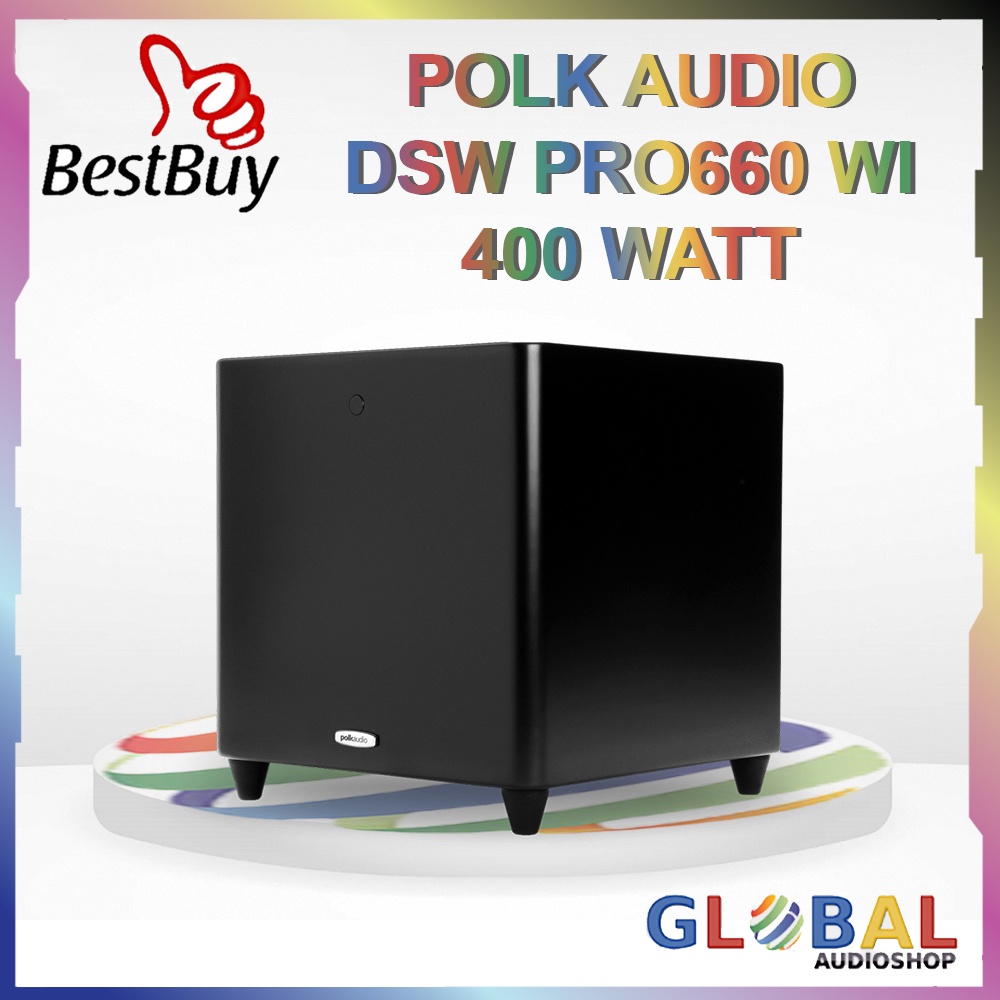 Jual POLK AUDIO DSW PRO660 WI 12" SUBWOOFER 400W PRO 660 ORIGINAL ...