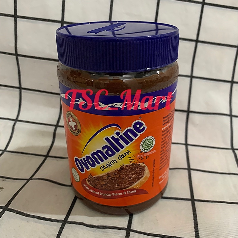Jual Ovomaltine Crunchy Cream 380gr Selai Oles Coklat Ovo Maltine Crunchy Cokelat | Shopee Indonesia