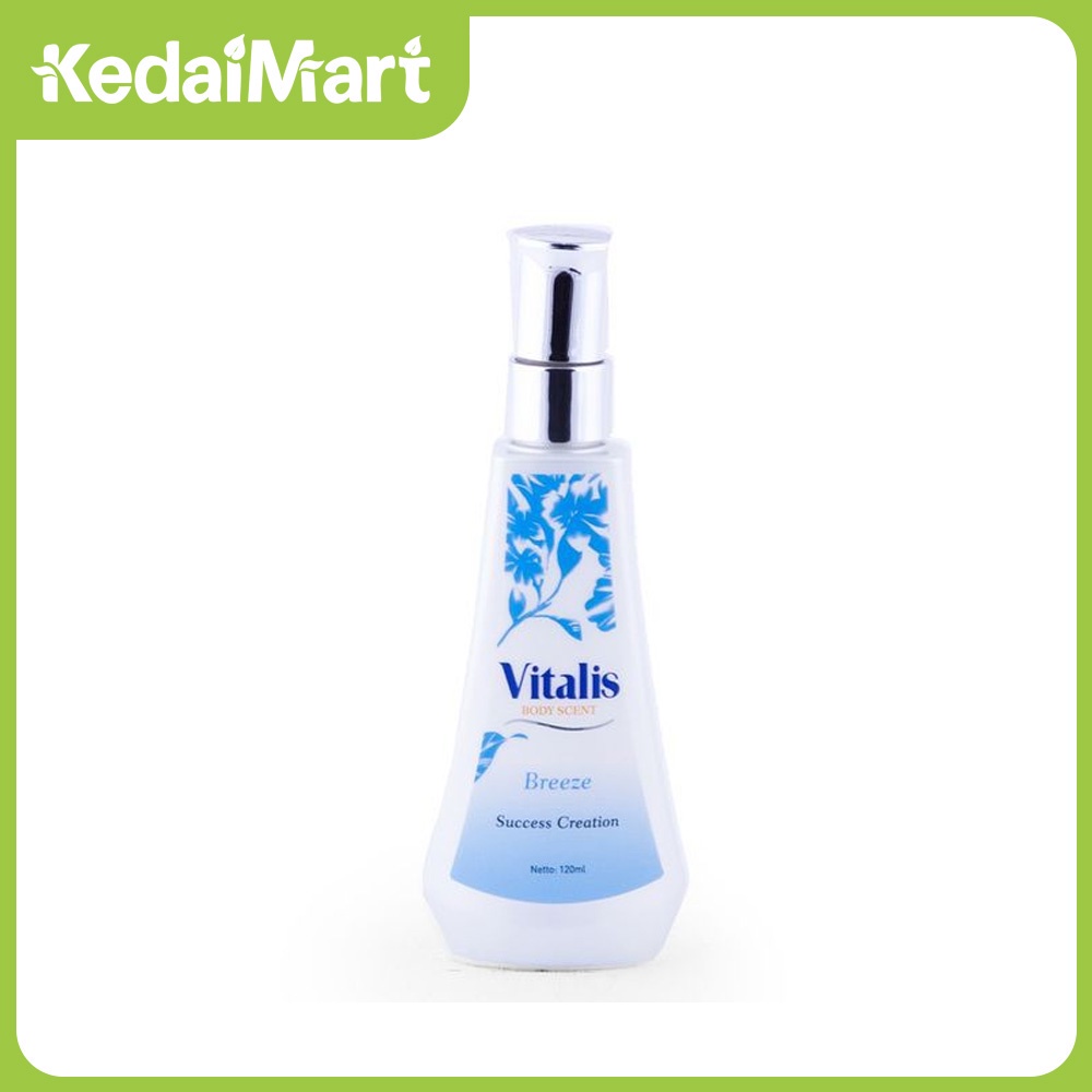 Jual Vitalis Body Scent Spray Cologne Breeze Botol 120 ml | Shopee ...
