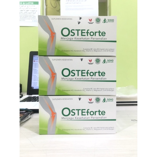 Jual OSTE FORTE / SUPLEMEN KESEHATAN / BOX / 30 KAPLET | Shopee Indonesia