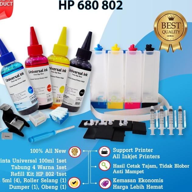 Jual Terlaku! Paket Tinta 100ml Tabung Infus Dumper Obeng Bor Refill ...