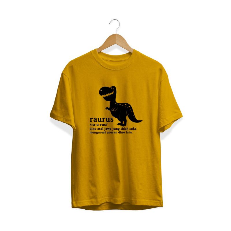 Jual Kaos RAURUS DINOSAURUS JAWA ORA URUSAN DINO LAIN Tshirt Distro ...