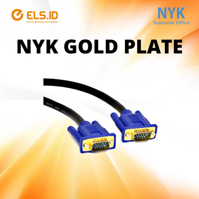 Jual Kabel VGA NYK Gold Plate | Shopee Indonesia