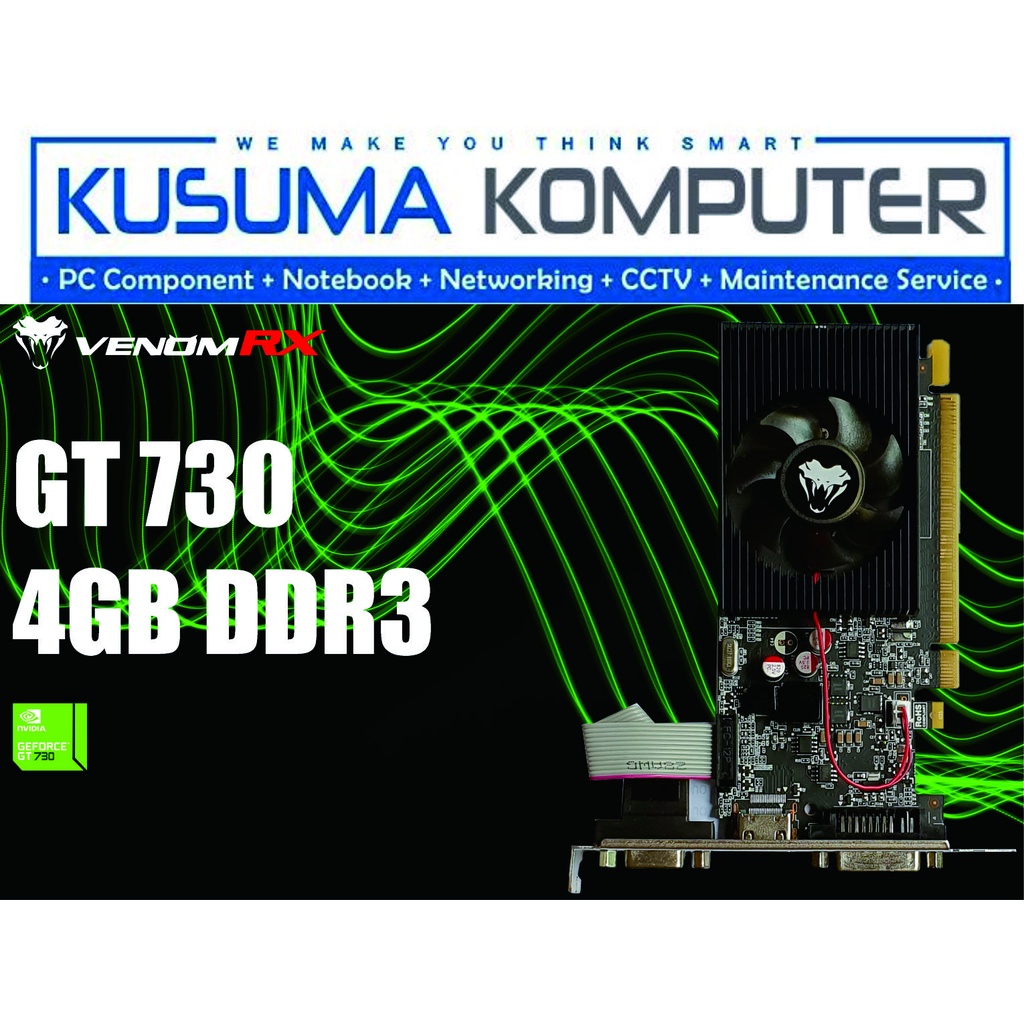 Jual VGA VenomRX GT730 GT 730 4GB DDR3 | Shopee Indonesia