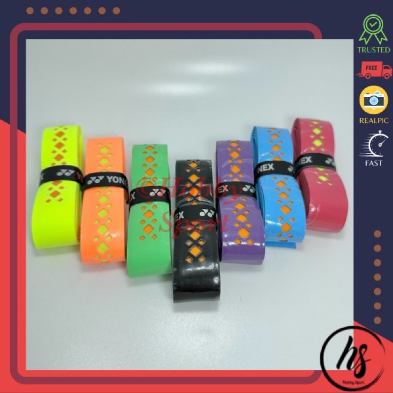 Jual Grip Raket Premium Diamond Karet Badminton Bulu Tangkis Sepeda ...