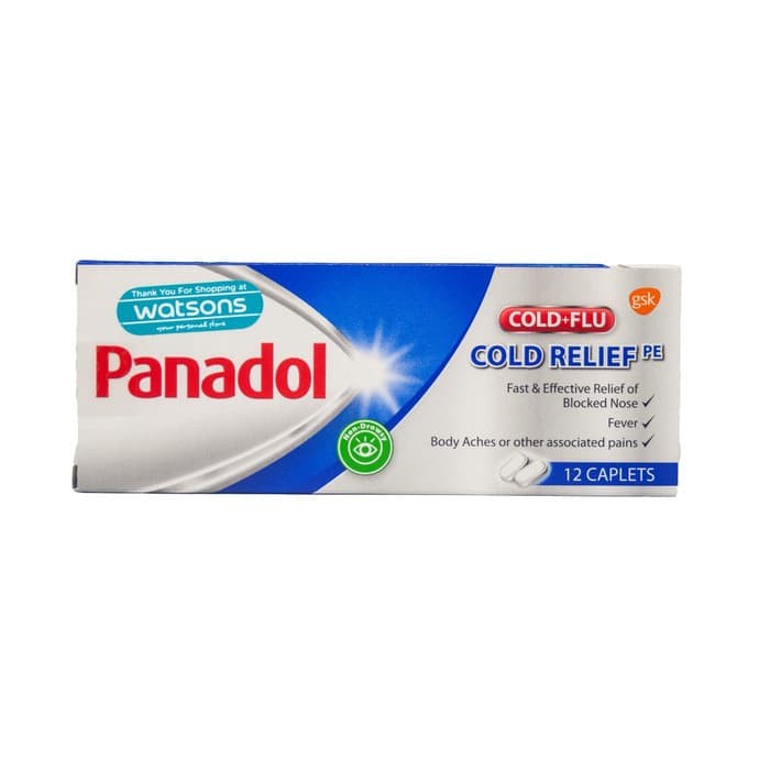 Jual Panadol Cold Relief Singapore / Obat Flu / Demam / Pilek / Cold ...
