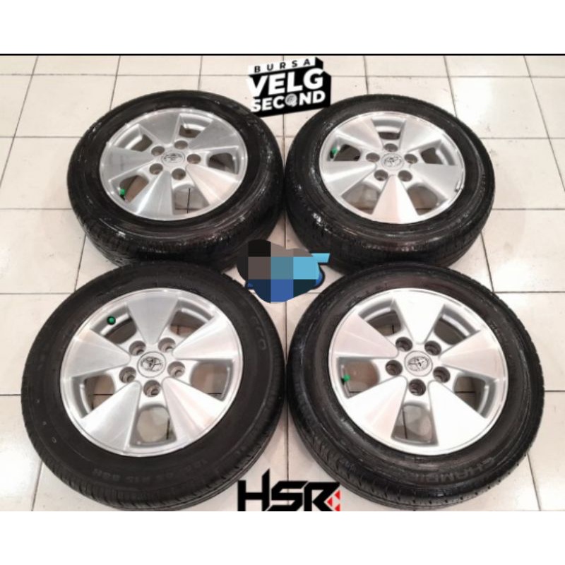 Jual Velg Dan ban Mobil Bekas OEM Toyota NAV-1 Ring 15 Pcd 5x114,3 ...
