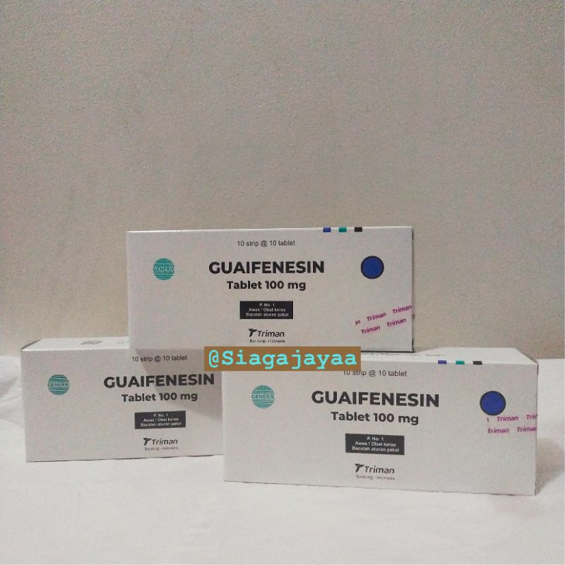 Jual Guaifenesin / GG Tablet Triman | Shopee Indonesia