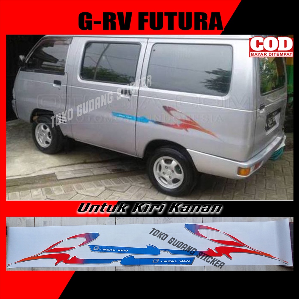 Jual STICKER MOBIL CARRY GRV FUTURA MINIBUS | Shopee Indonesia