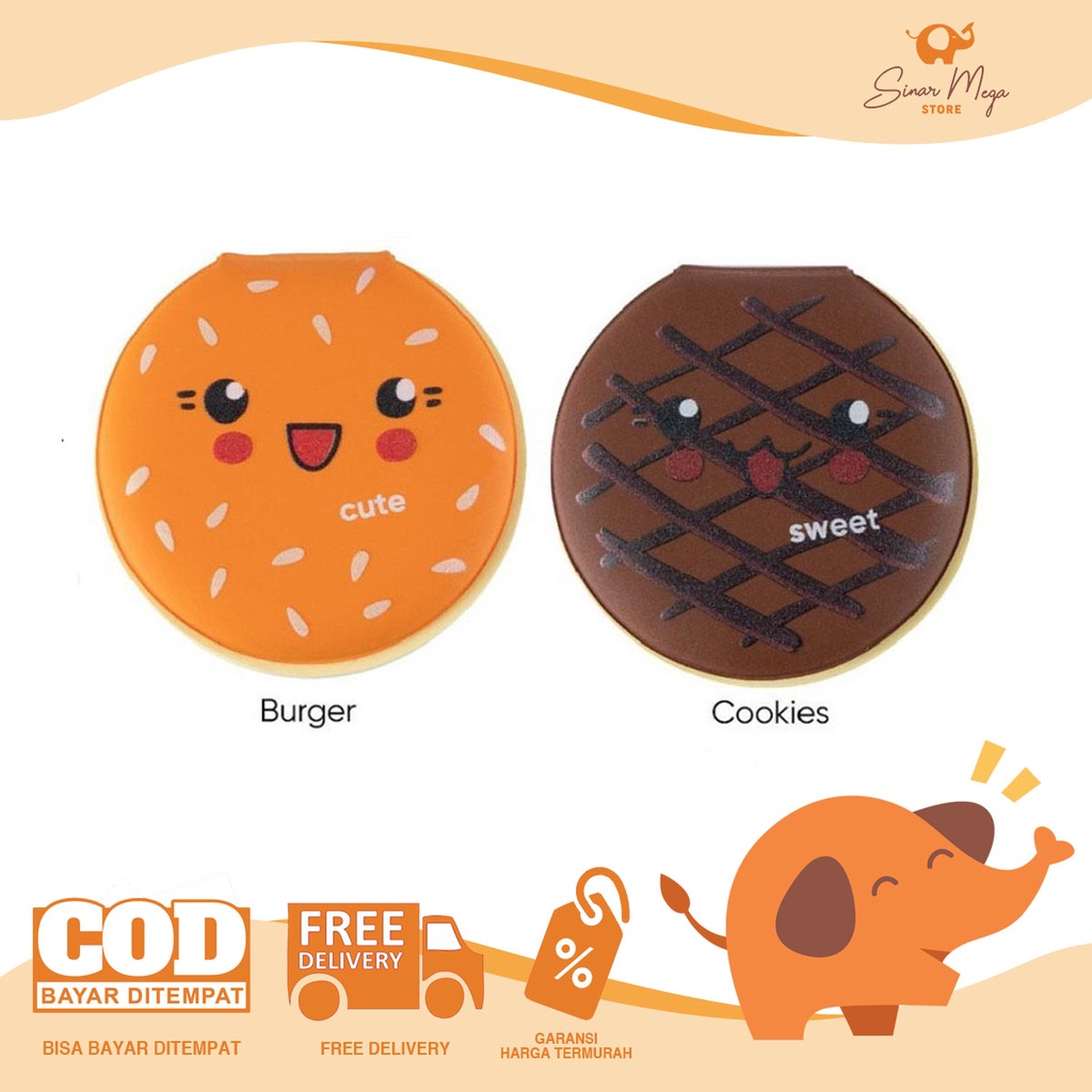 Jual Joyko Memo Stick MMS-35 Burger & Cookie / Memo Sticky Notes Bentuk ...