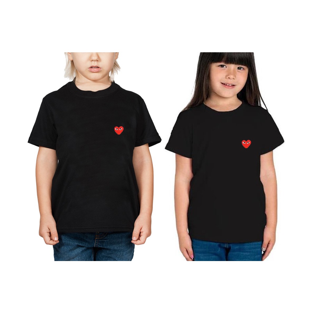 Jual KAOS ANAK PLAY CDG / KAOS ANAK PLAY COMME DES GARCONS / T-SHIRT ...