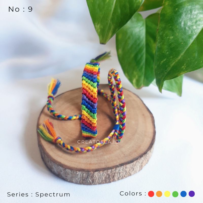 Jual Spectrum Series | Gelang Custom | Friendship Bracelet | Gelang ...