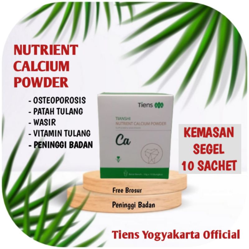 Jual Tianshi Nutrient Calcium Powder Segel 10 Sachet/Vitamin Tulang ...