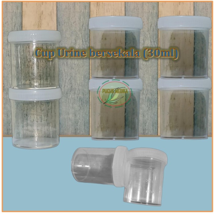 Jual Cup Urine 30cc / 30ml Kemasan 1Pack | Shopee Indonesia