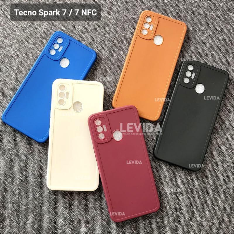 Jual Tecno Spark 7 Spark 7 Nfc Case Pro Camera Macaron Case Tecno Spark 7 Spark 7 Nfc Shopee