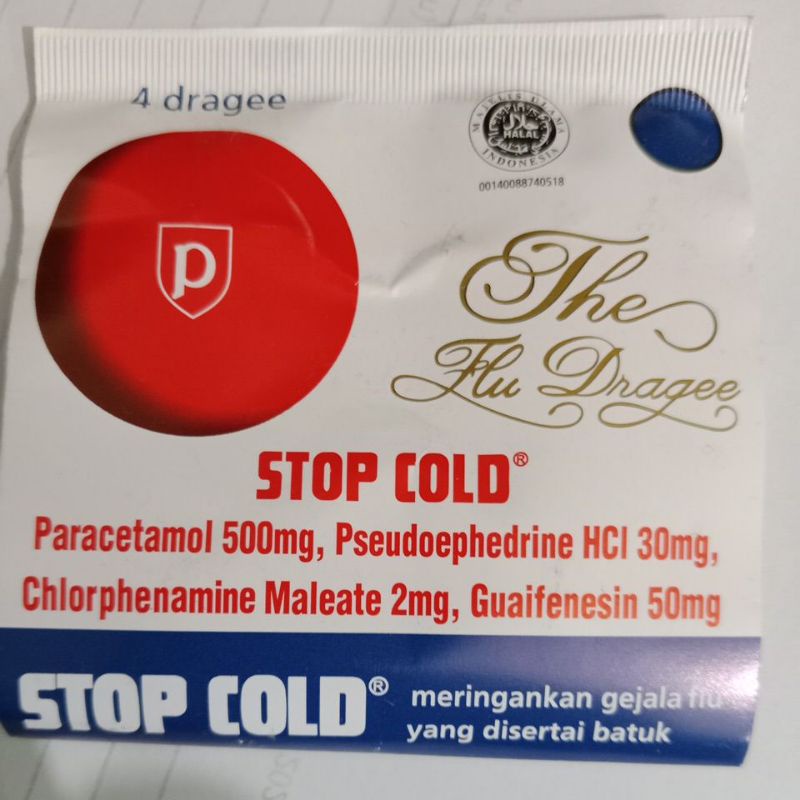 Jual Stop Cold (1 Blister Isi 4 Tablet) | Shopee Indonesia