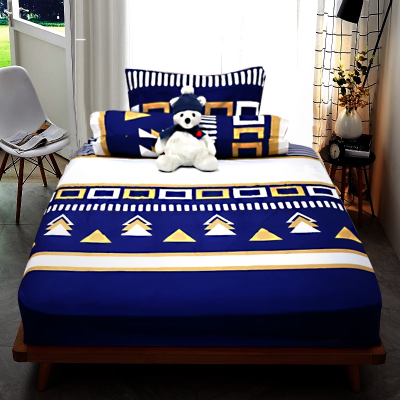 Jual Sprei Set (1 sprei + 1 sarung bantal +1 sarung guling) / 120x200cm ...