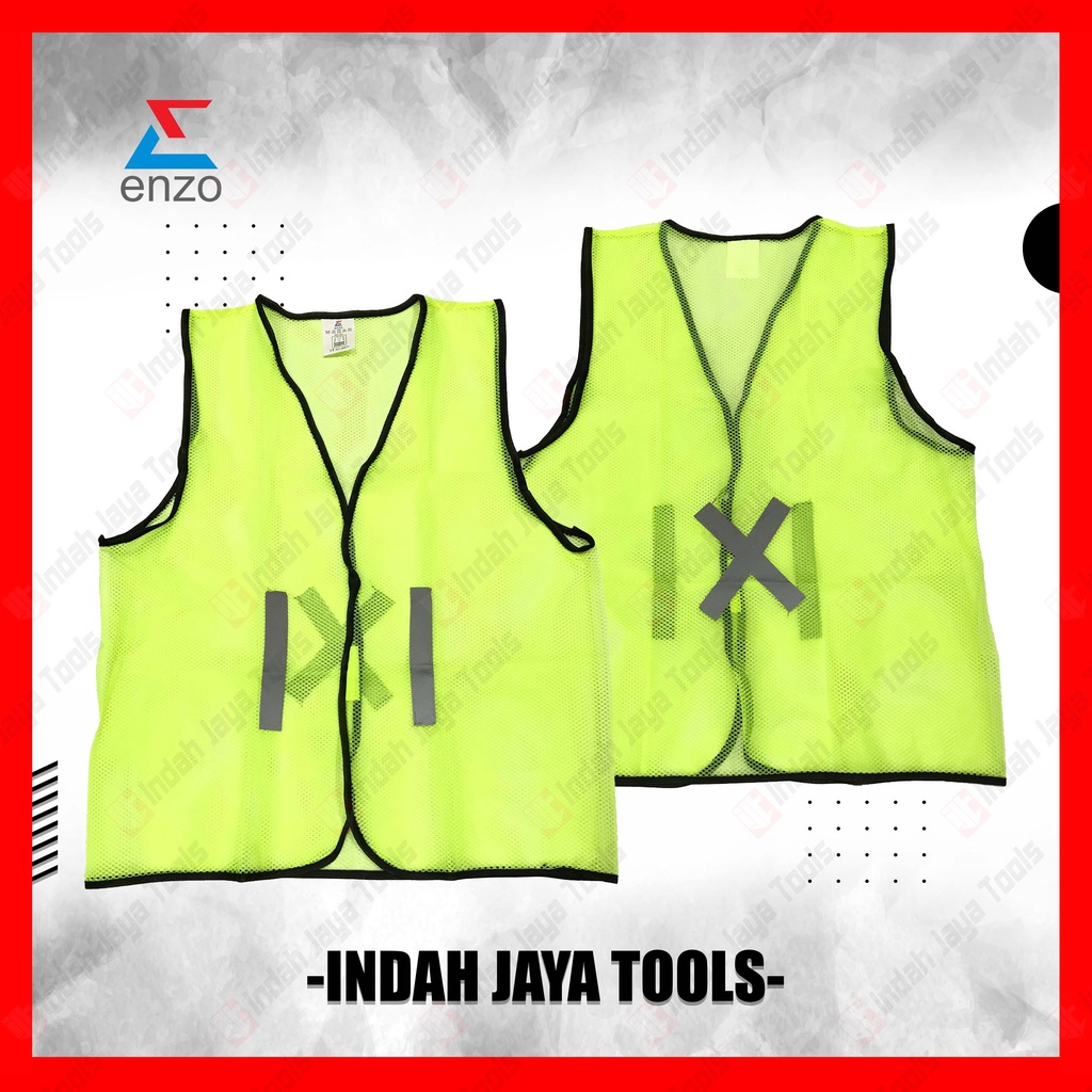 Jual ENZO X Rompi Jaring Reflective Safety Vest Rompi Jala Proyek ...