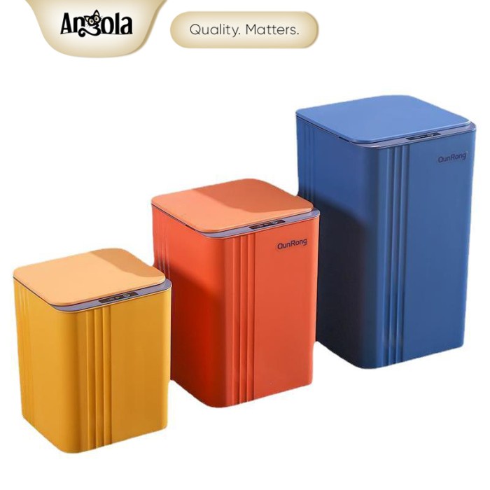 Jual Tempat / Tong Sampah Otomatis D91/D92 Sensor Automatic Smart Trash Can - Biru, 12L | Shopee ...