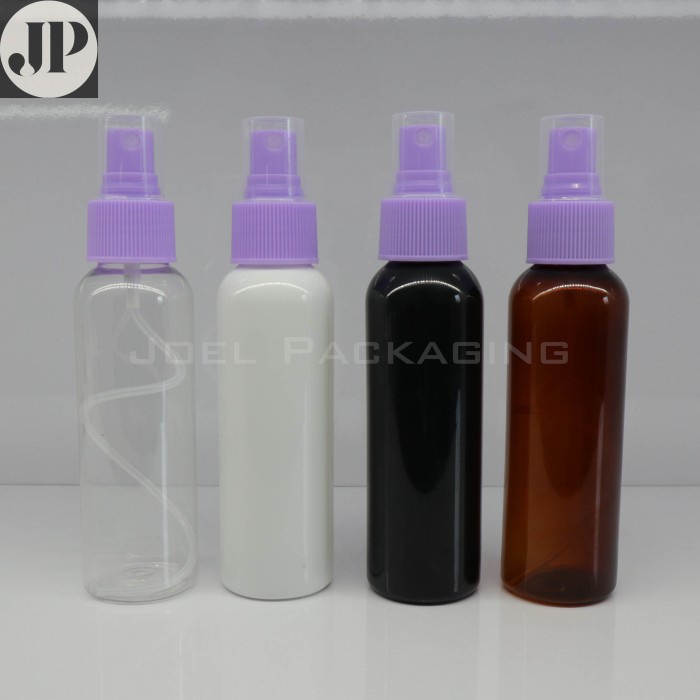 Jual BOTOL SPRAY 100ML SPRAY UNGU HITAM BENING AMBER PUTIH SEMPROT 100 ...