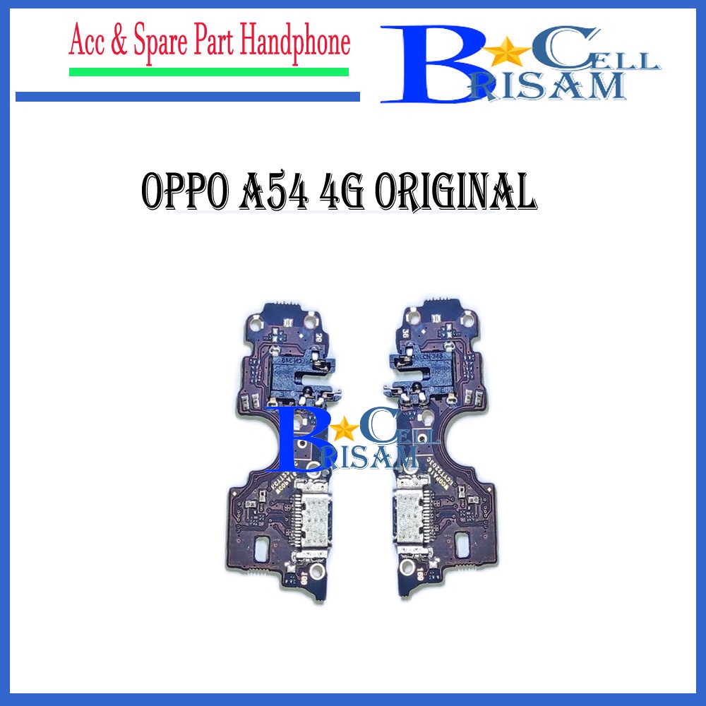 Jual Original Flexible Connector Charger & Mic & Handsfre OPPO A54 4G ...
